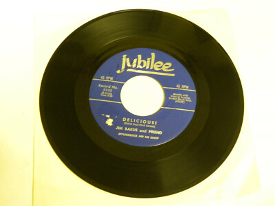 Delicious! by Jim Bakus & Friend (Jubilee 5330 good 45 rare record) | eBay