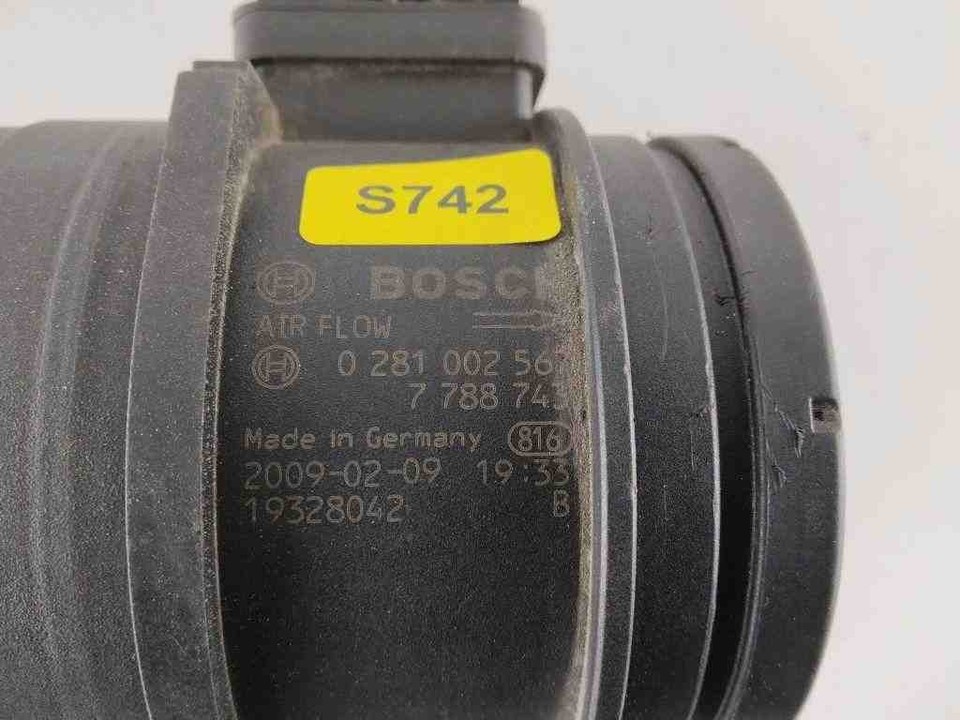 BMW 3 Touring E91 Mass Air Flow Sensor MAF 7788743 0281002567 2.00 ...