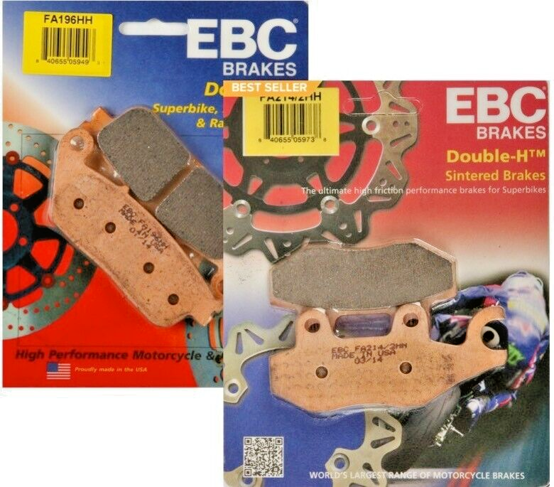 2 SETS EBC HH Front+Rear Brake Pads TRIUMPH FA214/2HH + FA196HH | eBay