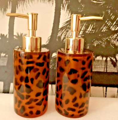 2 Tortoise Shell Soap Dispenser Pumps by John Lewis Bathroom & FREE ...