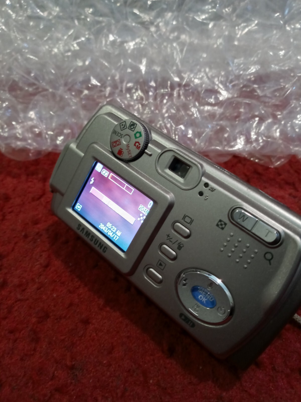 Samsung Digimax 430 4.0MP Digital Camera - Silver | eBay