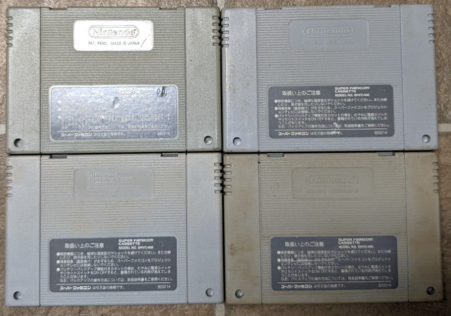 Nintendo Super Famicom Lot of 4 - Othello World & Table Games - Gcx37 ...