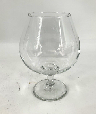 6" Extra Large Brandy Glass Tenareze by ST LOUIS 13 1/2" around Blown ...