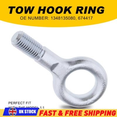 For Citroen Relay Peugeot Boxer Fiat Ducato Short Towing Eye Recovery ...