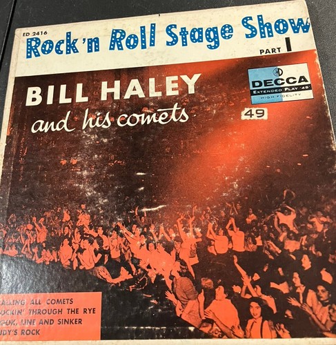 Bill Haley & His Comets EP "Rock 'N Roll Stage Show Part 1" Decca | eBay