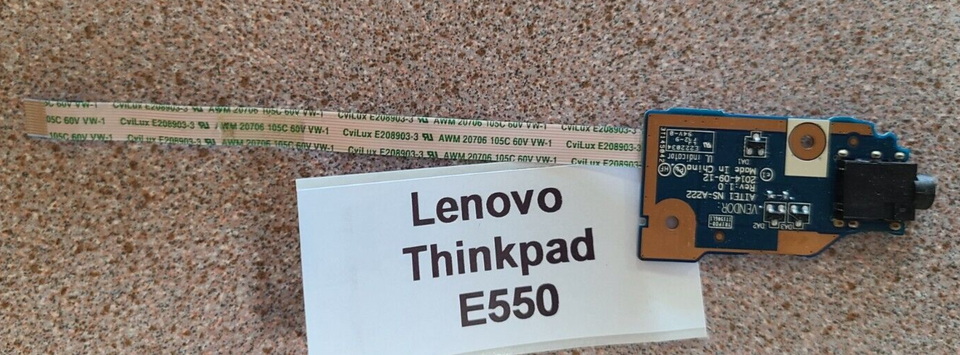 Genuine Lenovo ThinkPad E550 E550c E560 audio subcard w/FFC Intel ...