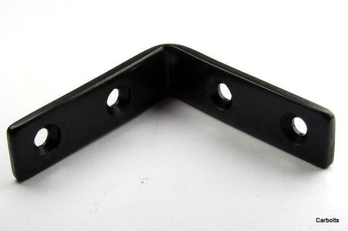 Black Stainless Steel angles 90 Degree Right Angle Brackets Corner ...
