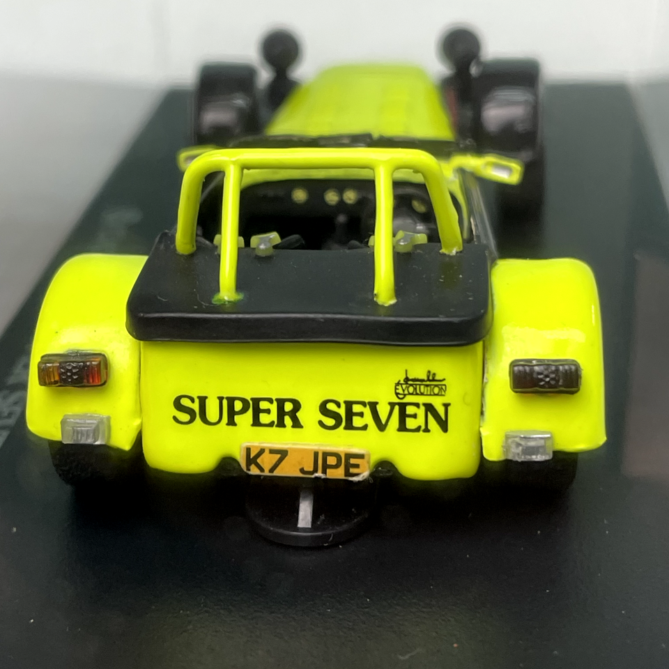 Kyosho Original Die-Cast Caterham Super Seven JPE Yellow 1:43 | eBay