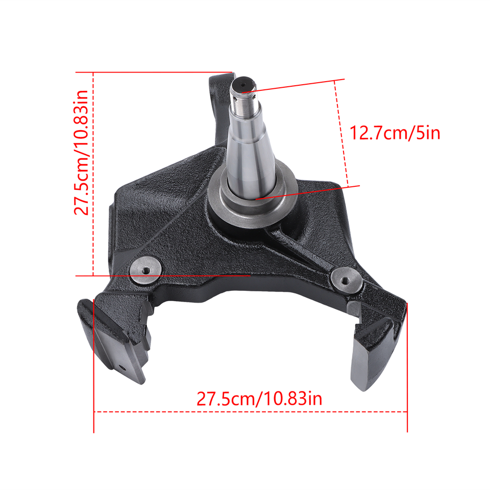 Front 3' Drop Spindles Steering Knuckle Fit For Chevy GMC C30 C3500 2WD ...