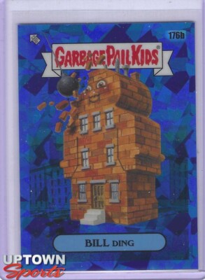 2022 Topps Chrome Sapphire Garbage Pail Kids GPK #176B BILL DING | eBay