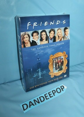 Friends - The Complete First Season (DVD, 2002, 4-Disc Set, Four Disc ...