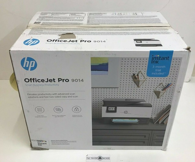 HP OfficeJet Pro 9014 Inkjet All-In-One Printer - White for sale online ...