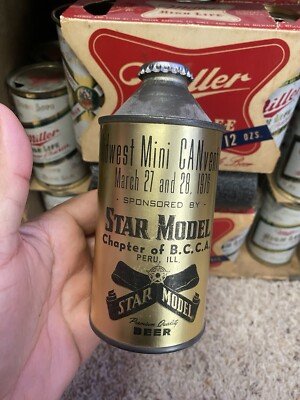 Star Model Beer Cone Top Beer Can 1976 Canvention Chicago, Illinois ...