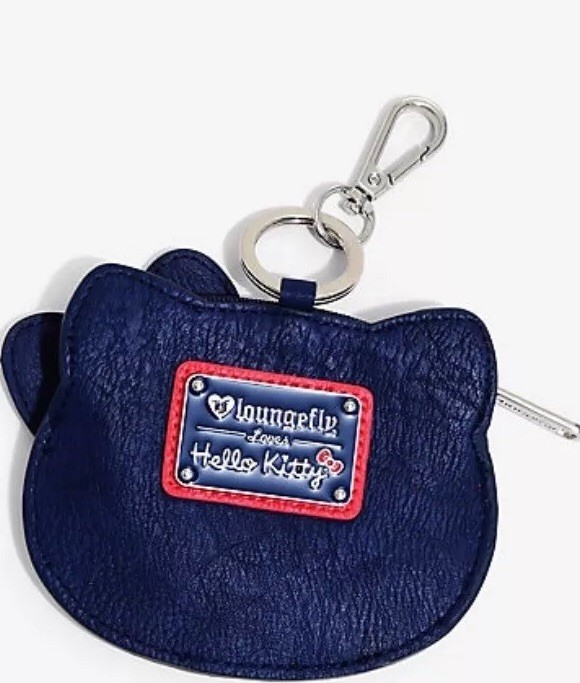 Loungefly Sanrio x 64 Colors HELLO KITTY NINJA Coin Purse Bag Keychain ...