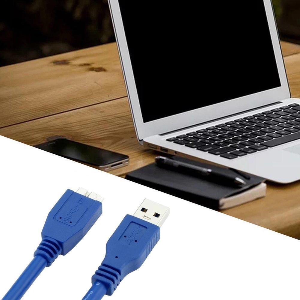 30CM/100CM High-speed Portable Hard Disk Cable USB A Cable Micro B Male ...