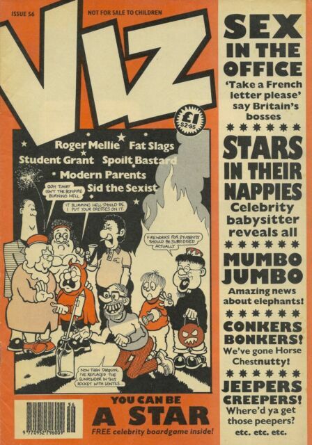 Viz Magazine Issue 42 UK Comic - 1990 June/july Adults Only and ...