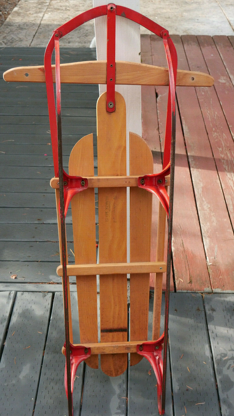 Vintage 1940's Kalamazoo Champion 03 Sled - Excellent Shape - | eBay
