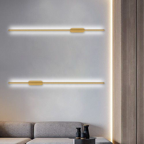 LED Wall Lights Long Strip Linear Light Bedroom Living Room Decorative ...