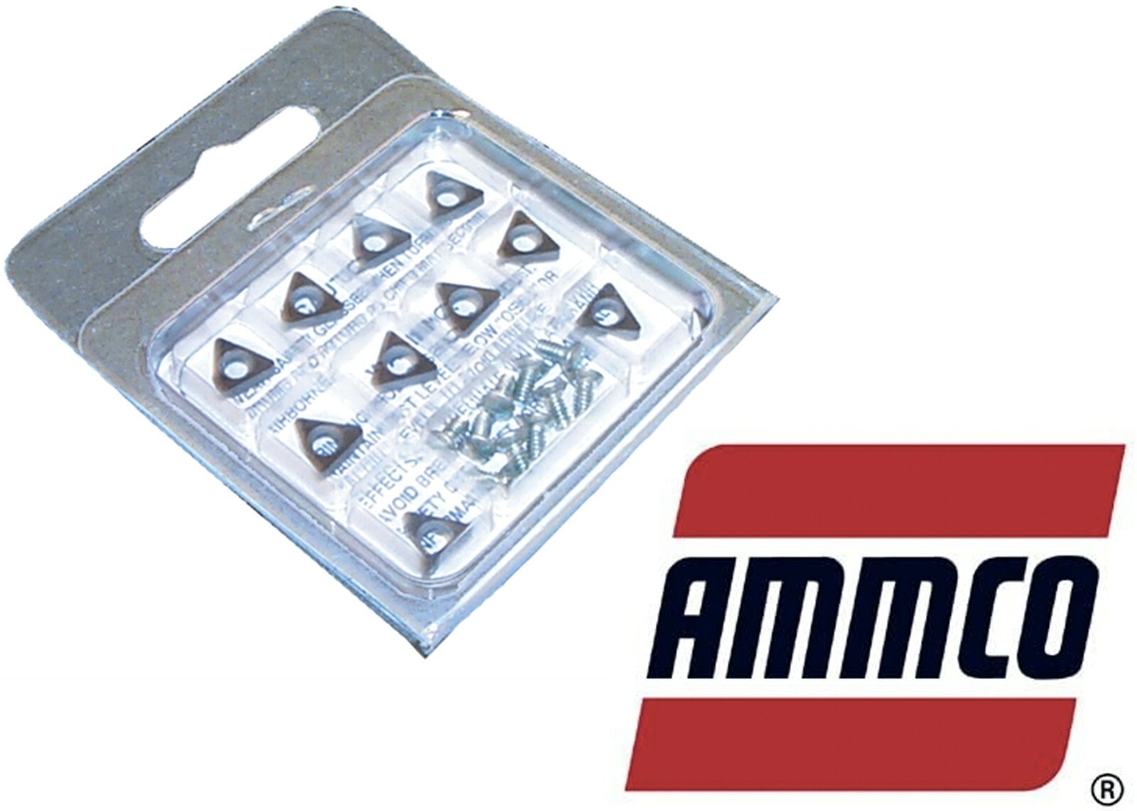 Ammco 6914-10 10 Pack Negative Rake Brake Carbide Insert New Free ...