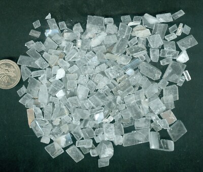4.9 oz Natural Selenite pieces Rough Clear Selenite rough pieces | eBay