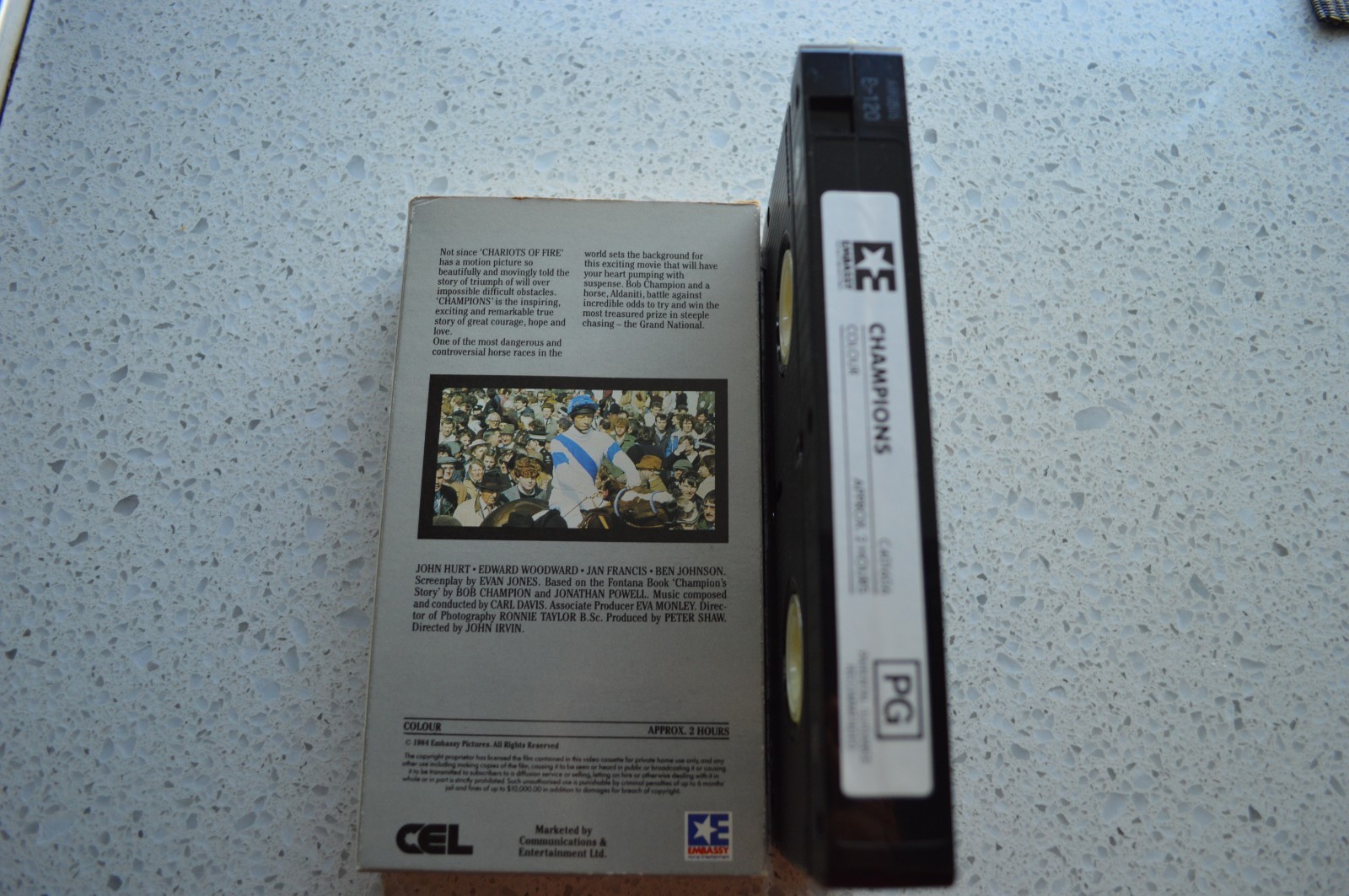 CHAMPIONS RARE AUSTRALIAN CEL VHS VIDEO CARDBOARD SLEEVE! EDWARD ...