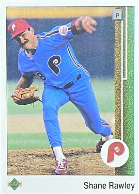 1989 Upper Deck #427 Shane Rawley Philadelphia Phillies Baseball Card ...