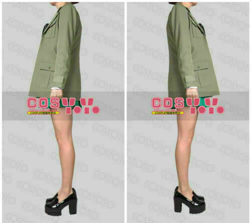 Girls und Panzer Erwin School Uniform Set Cosplay Costume{Free shipping ...