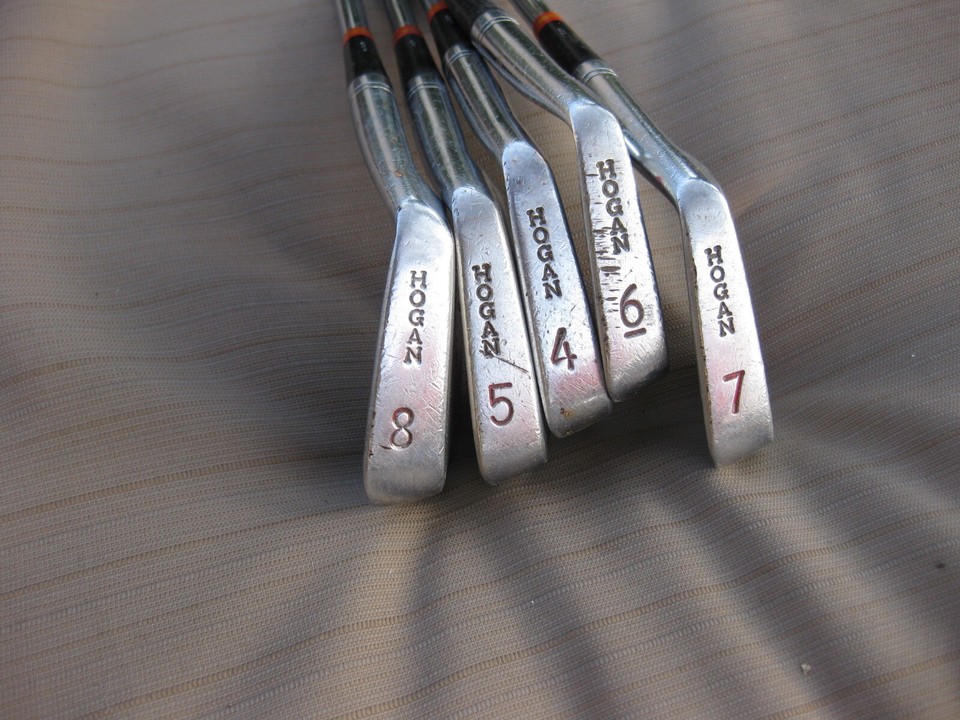 VINTAGE BEN HOGAN PRECISION IRONS 4-8 | eBay