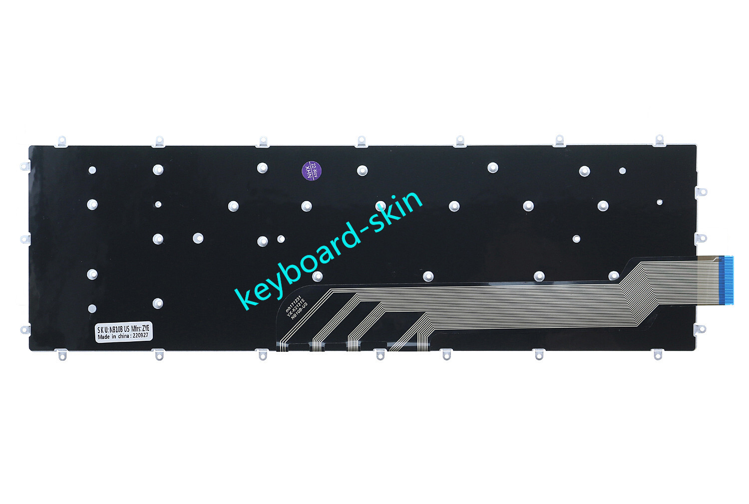 US No-Backlit Keyboard for Dell P32E P32E001 P89F P89F001 P89F002 P65F ...