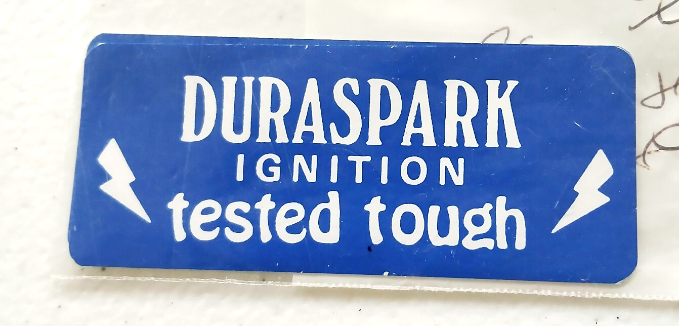 New 1974 to 1985 Ford Lincoln "DURASPARK" Ignition Module Decal | eBay