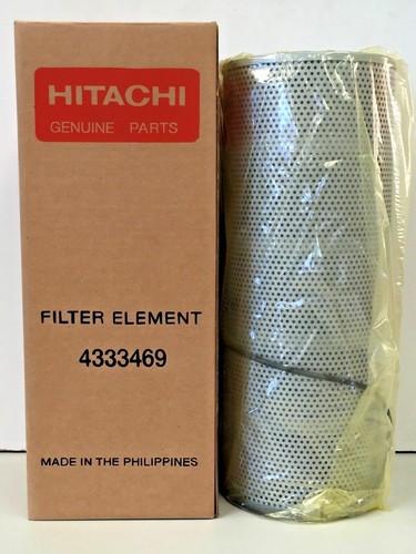 Hitachi 4333469 Hydraulic Filter Cartridge Heavy Duty Industrial ...