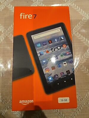 Amazon Fire 7 Tablet, 12th Generation, Black, 16GB, 7" Display, Wi-Fi ...