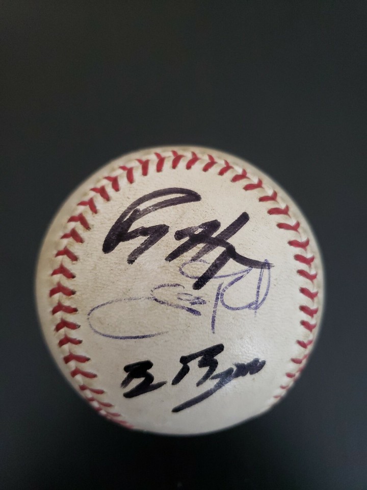 Scott Rolen, Ryan Hanigan, Bill Bray Cincinnati Reds Signed Baseball | eBay