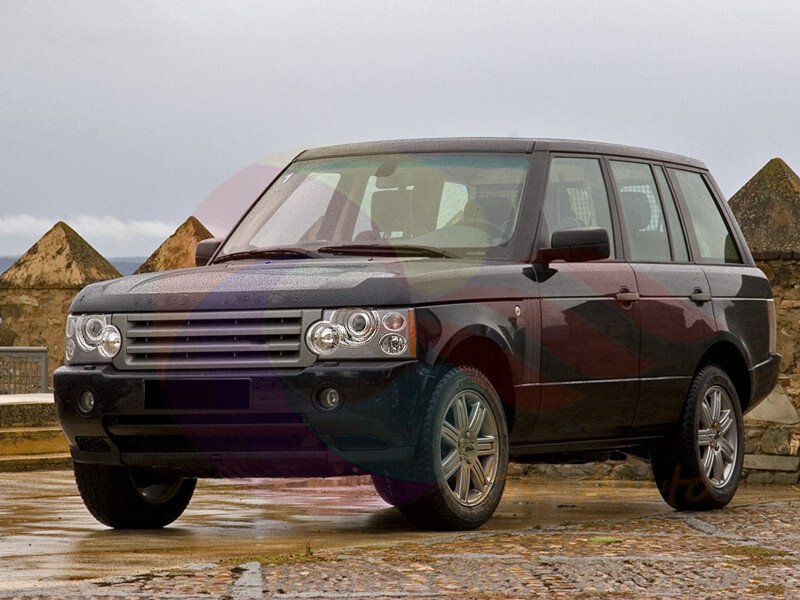Black Front Bumper Center Air Deflector Spoiler Trim For Range Rover ...