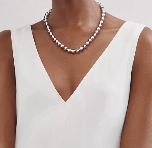 Tiffany & Co Hardware Set, Necklace, Bracelet, Stud Earrings. | eBay
