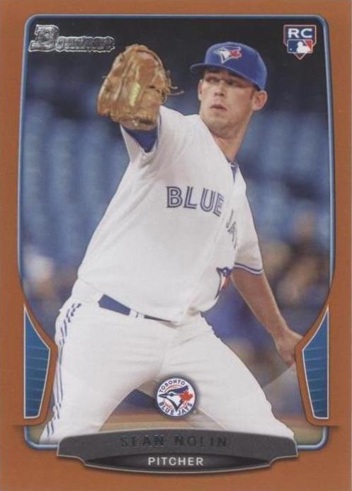 2013 Bowman Draft Picks & Prospects - Sean Nolin #33 Orange /250 (RC ...