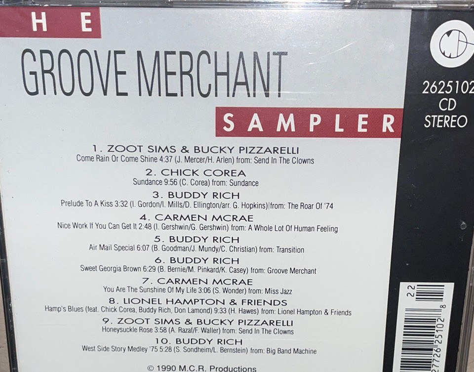 Various : The Groove Merchant Sampler CD | eBay
