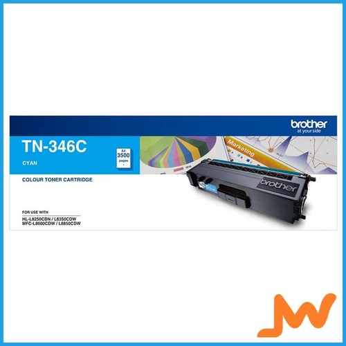 Brother TN-346C Colour Laser Toner Cartridge - High Yield Cyan | eBay