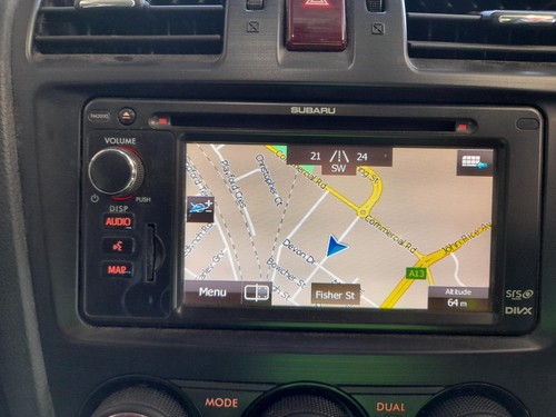 Subaru Xv Stereo/head Unit 6.1in Touchscreen, W/ Sat Nav, P/n On Face ...