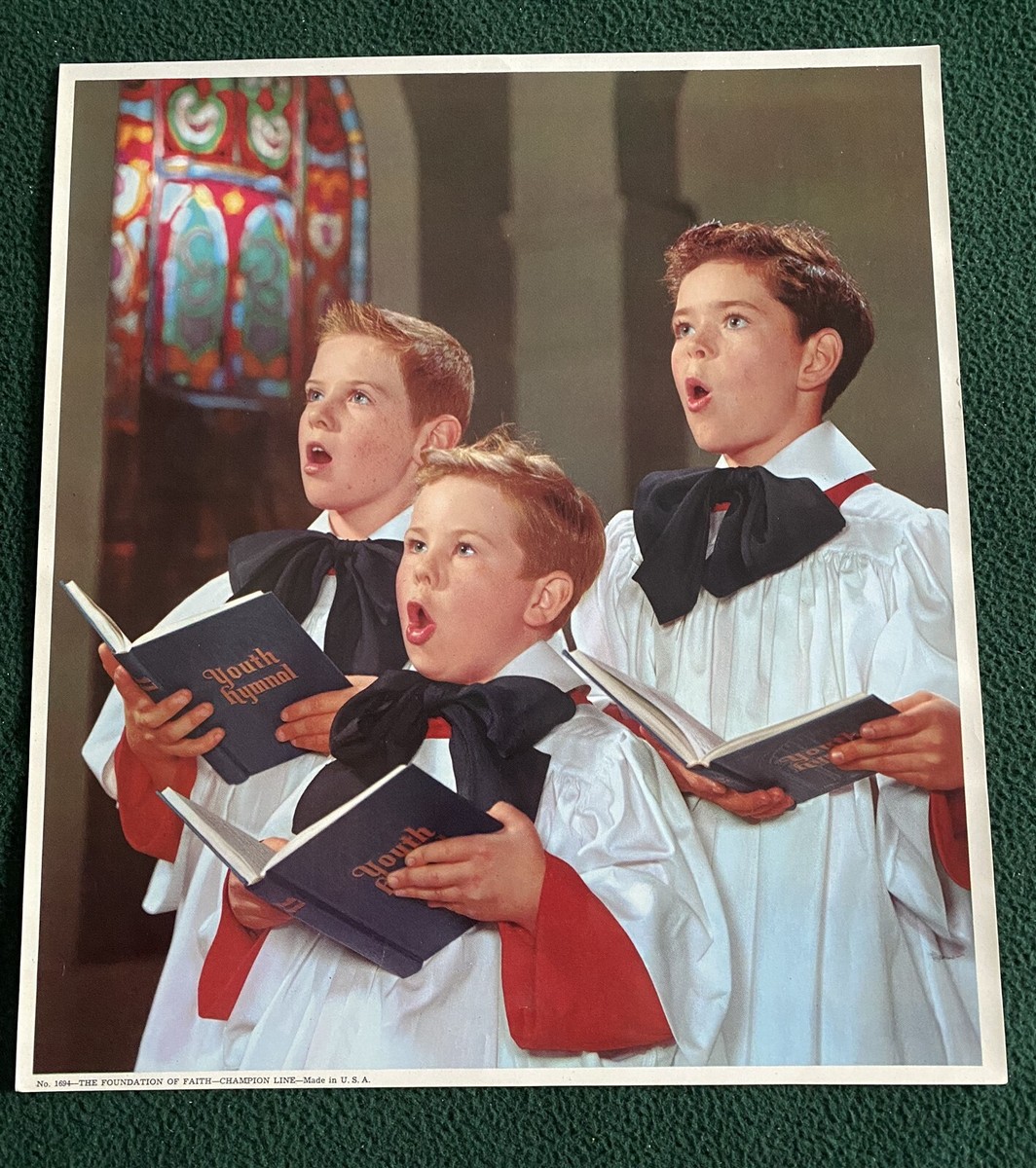 Church Choir Vintage Junior Choir