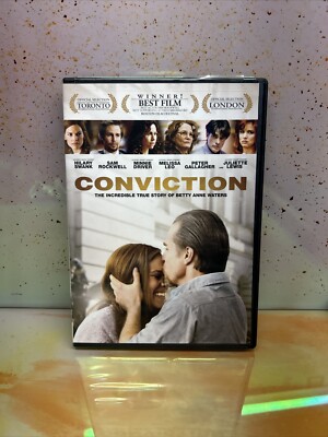Conviction DVD Great Movie Hillary Swank, Juliet Lewis - A Heartwarming ...