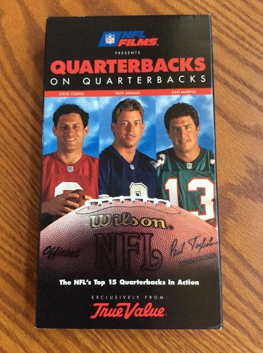1995 NFL Films - Quarterbacks On Quarterbacks - VHS Tape - Good ...