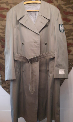 Mantel alte Art BGS Bundesgrenzschutz neu Gr.54 Sommermantel Uniform ...