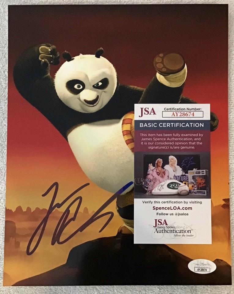 JACK BLACK Signed Kung Fu Panda 8x10 Photo Hollywood Actor JSA Coa | eBay