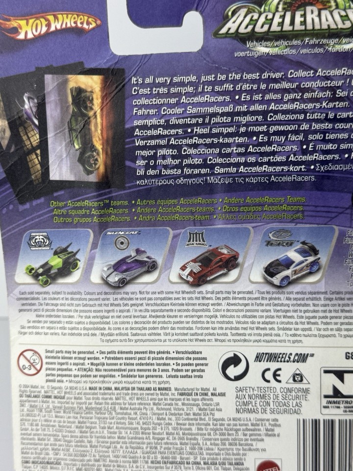 Hot Wheels Limited Run AcceleRacers Team Silencerz Nitrium #2 of 9 | eBay