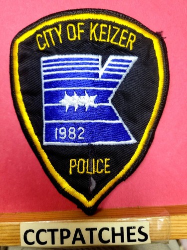 CITY OF KEIZER, OREGON POLICE SHOULDER PATCH OR | eBay