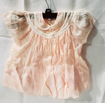 Feltman Bros Hand Made Baby Smock Dress Vintage Pink Lord & Taylor ...