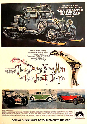 'THOSE DARING YOUNG MEN IN THEIR JAUNTY JALOPIES'—VINTAGE 1969 MAGAZINE ...