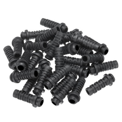 30pcs 5mm Strain Relief Cord Connector Cable Bushing Boot Sleeve for ...