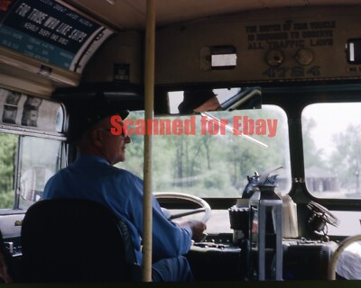 1970s DOT Detroit Bus to Belle Isle With Driver 8x10 Photo | eBay